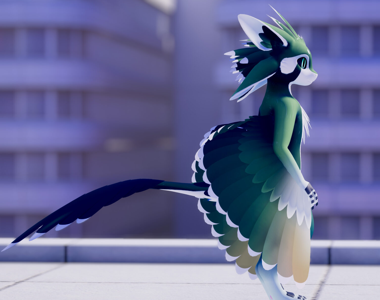 Spiri’vali VRChat Avatar by HIYU – Ferune